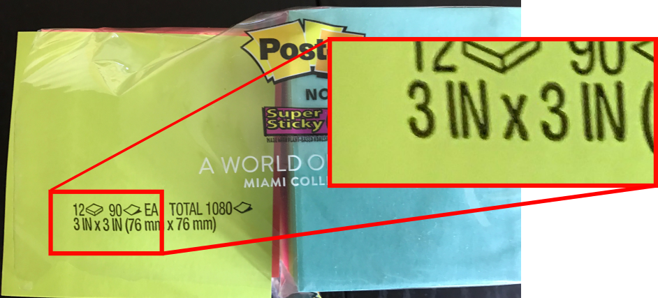 Post-It Problem: Grades 2-3 – emergent math