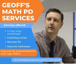 emergent math – Page 2 – Lessons, Commentary, Coaching, and all things ...